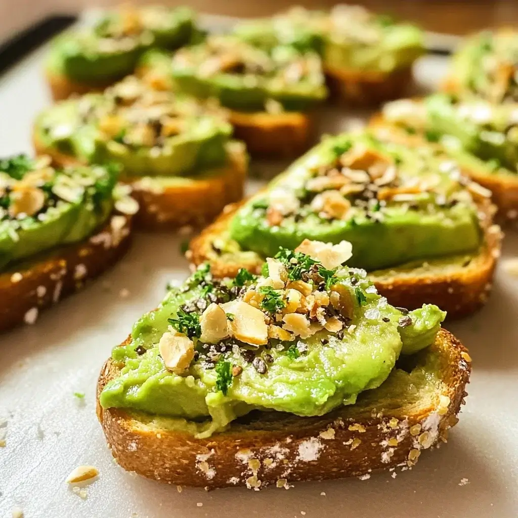 Mini Avocado Toast Bites - Family cooks club