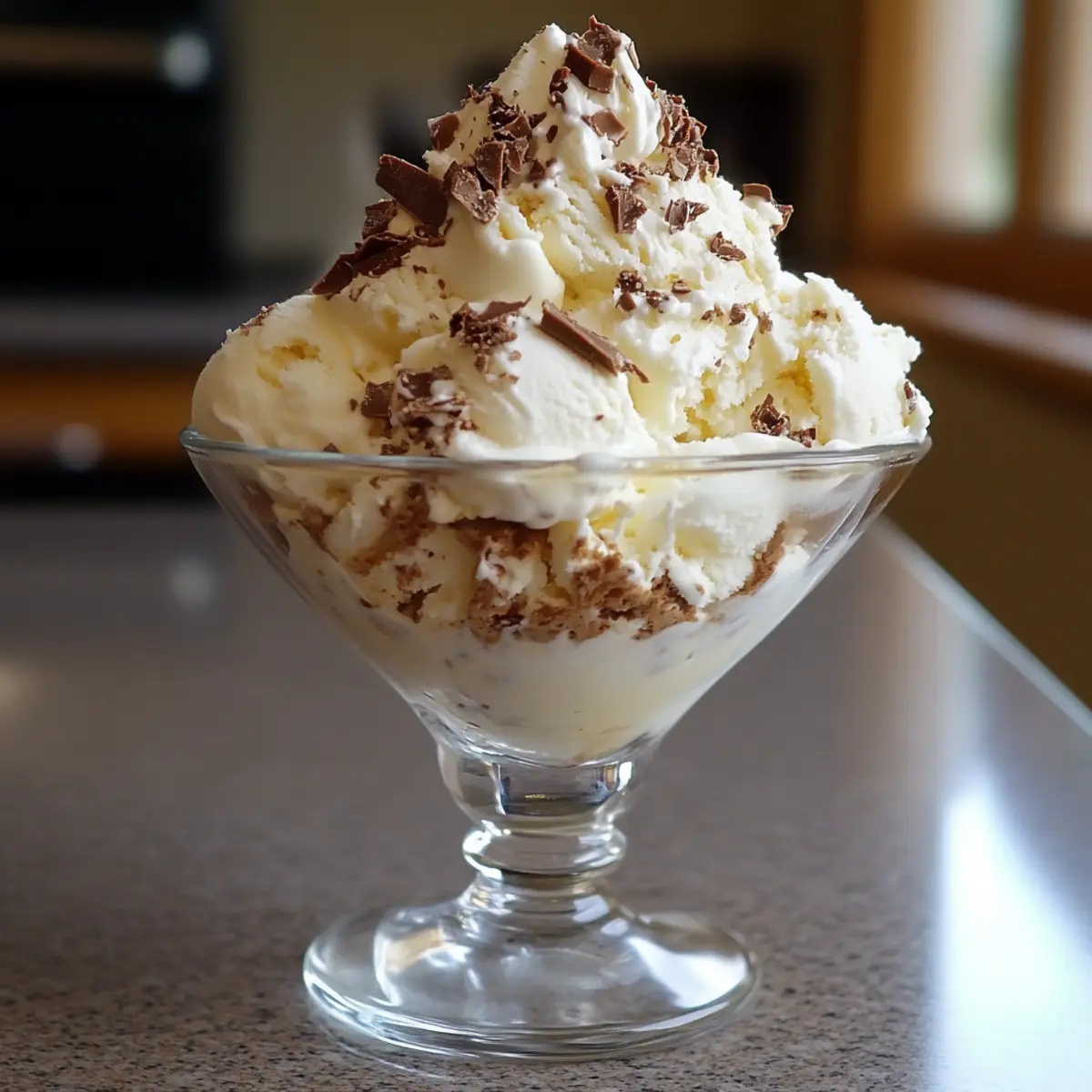 Easy Delicious Quick Vanilla Ice Cream Sundae with a Creamy Twist