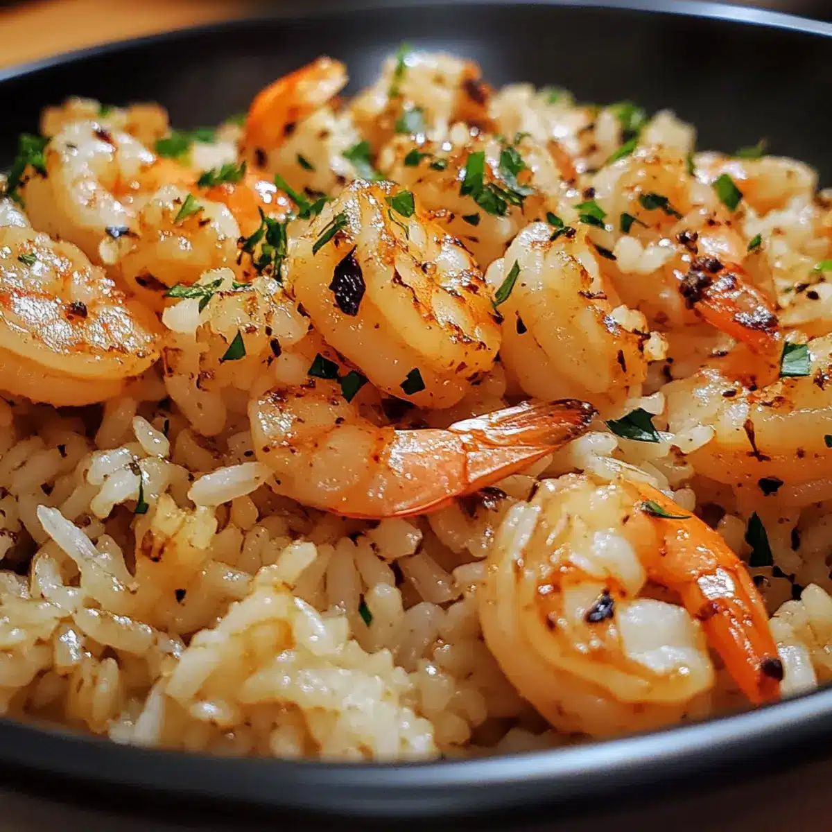 Easy Comforting Garlic Butter Shrimp Rice to Steal Your Heart