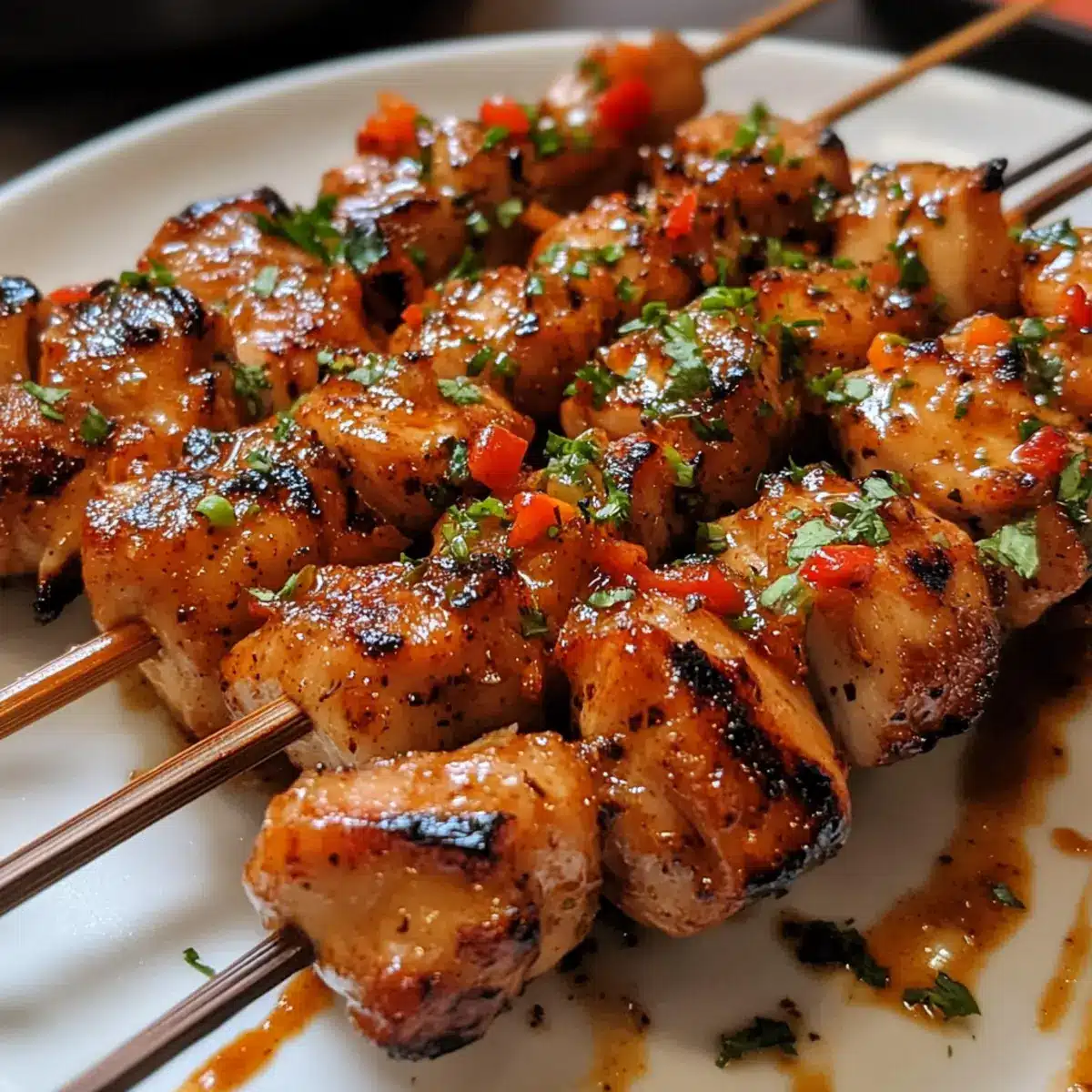 Easy Sweet Chili Chicken Skewers with a Juicy, Bold Flavor Kick